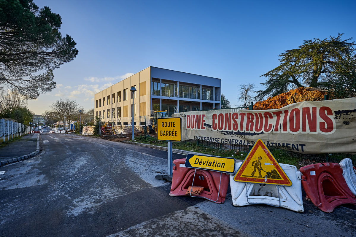 Les domaines d'activités dans le bâtiment de DUNE CONSTRUCTIONS